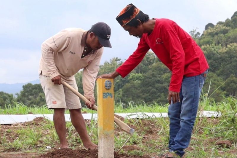 Kemen ATR/BPN Canangkan Pemasangan 1 Juta Patok Untuk Indonesia ...