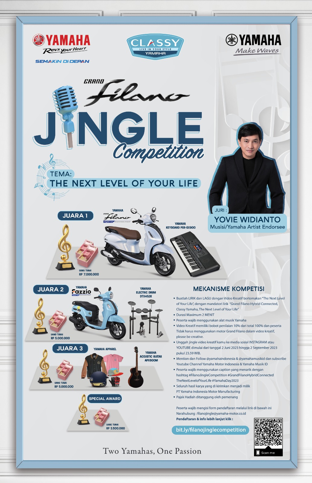 Yamaha Motor dan Yamaha Musik Buka Grand Filano Jingle Competition 2023 ...